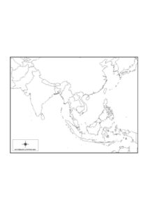 Southwest Asia Blank Map | World Map With Countries