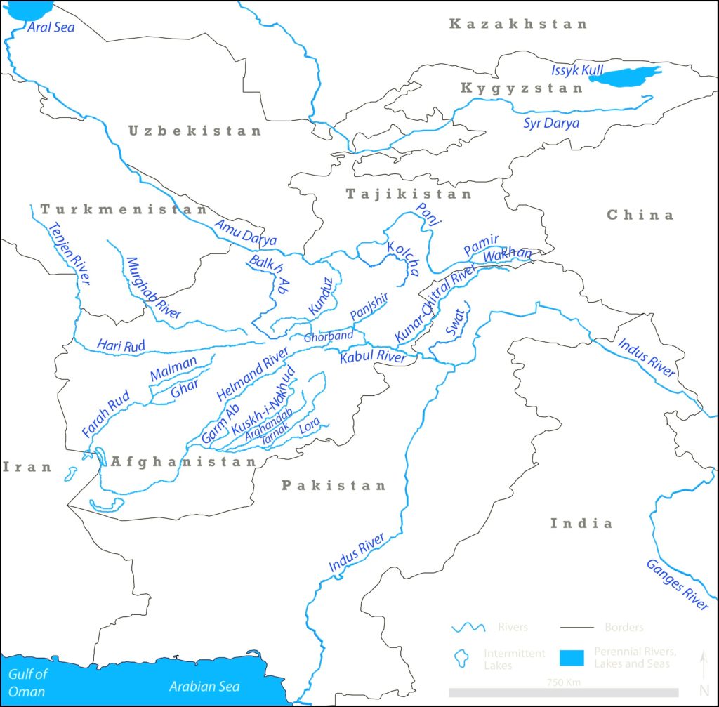 World Map Labeled Rivers | World Map With Countries