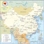 8 Free Printable China Physical Maps| World Map With Countries