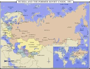 Russia Map With States | World Map With Countries
